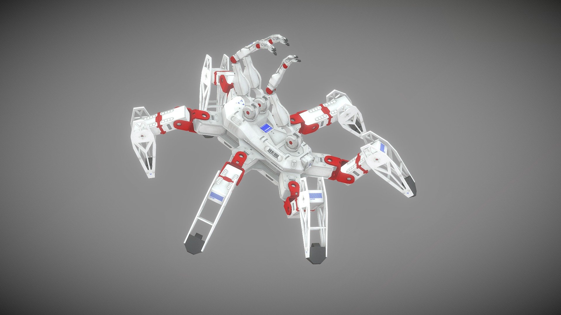 100-Futuristic-Cyberpunk -V1-3d Models Collection - deep3dsea