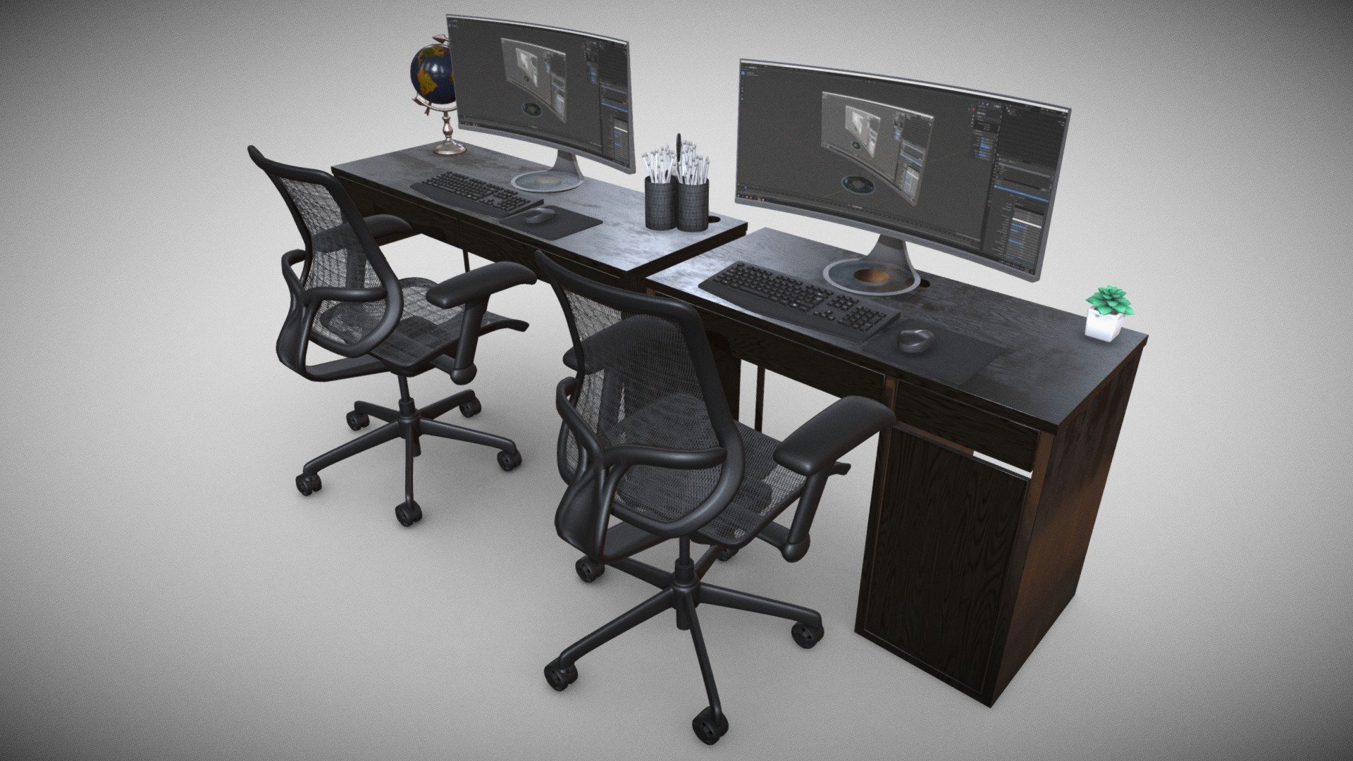 100-Office 3d Models Collection - deep3dsea