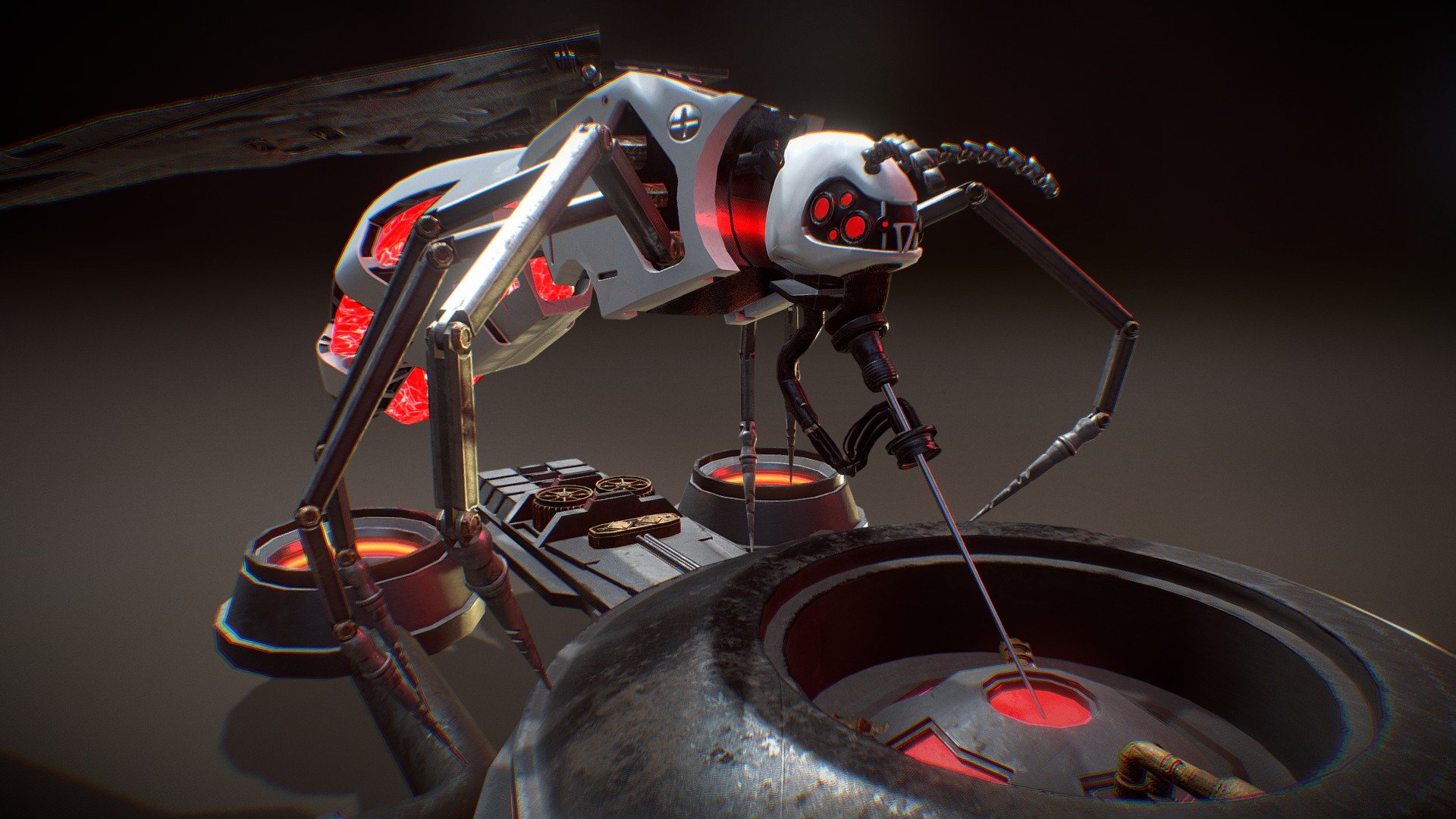 100-Futuristic-Cyberpunk -V1-3d Models Collection - deep3dsea