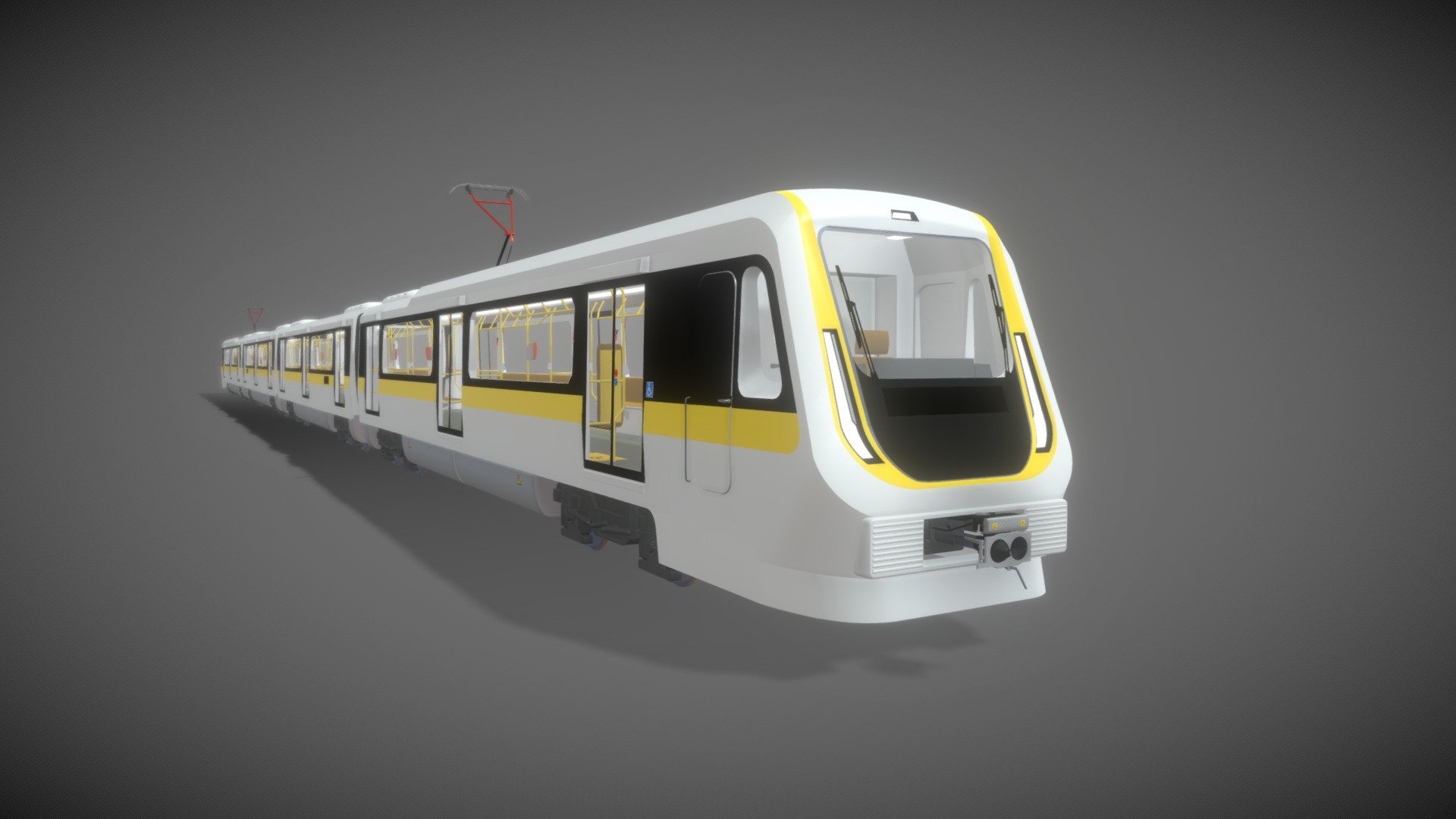 100-Train 3d Models Collection - deep3dsea