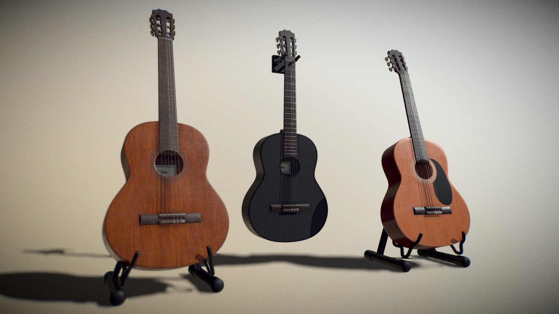 100-Music 3d Models Collection - deep3dsea
