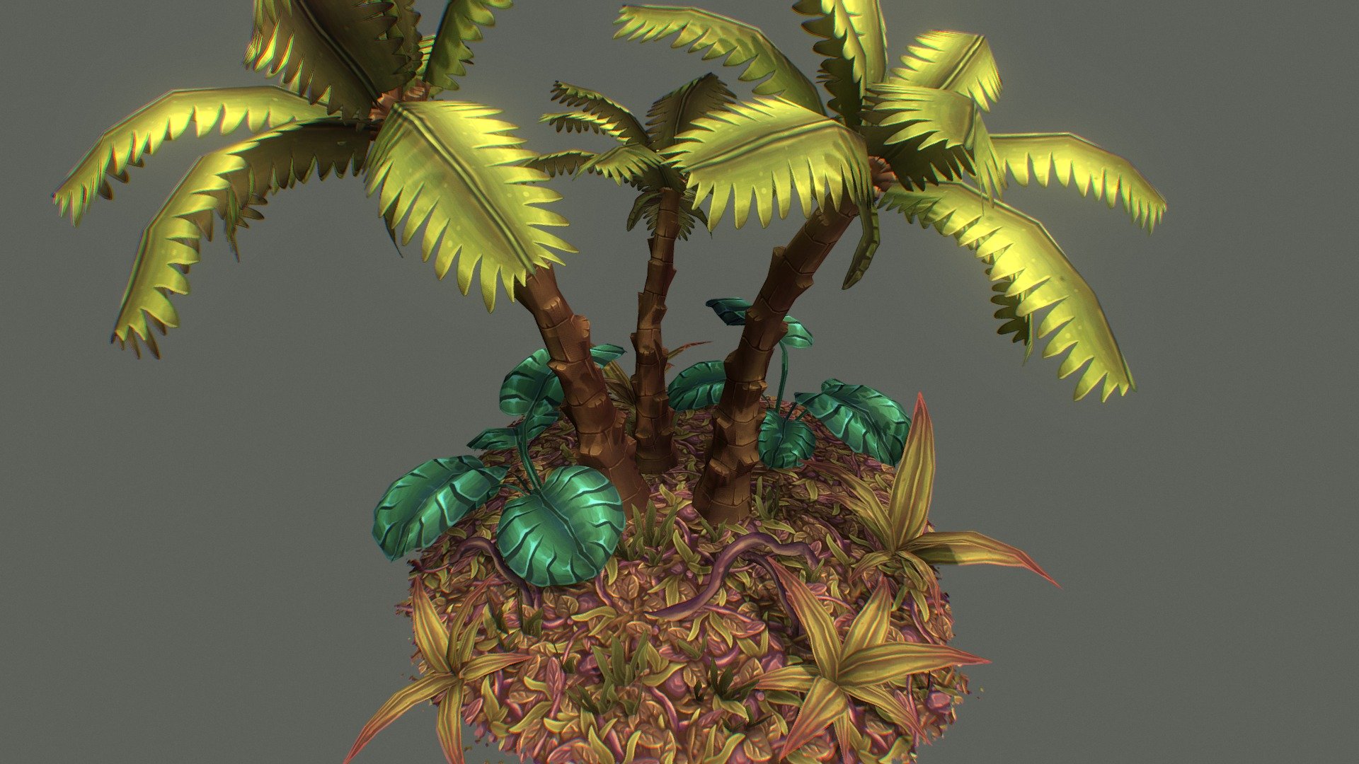 100-Nature & Plants 3d Models Collection - deep3dsea