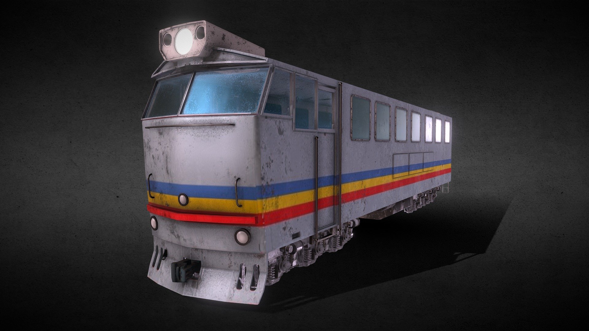 100-Train 3d Models Collection - deep3dsea