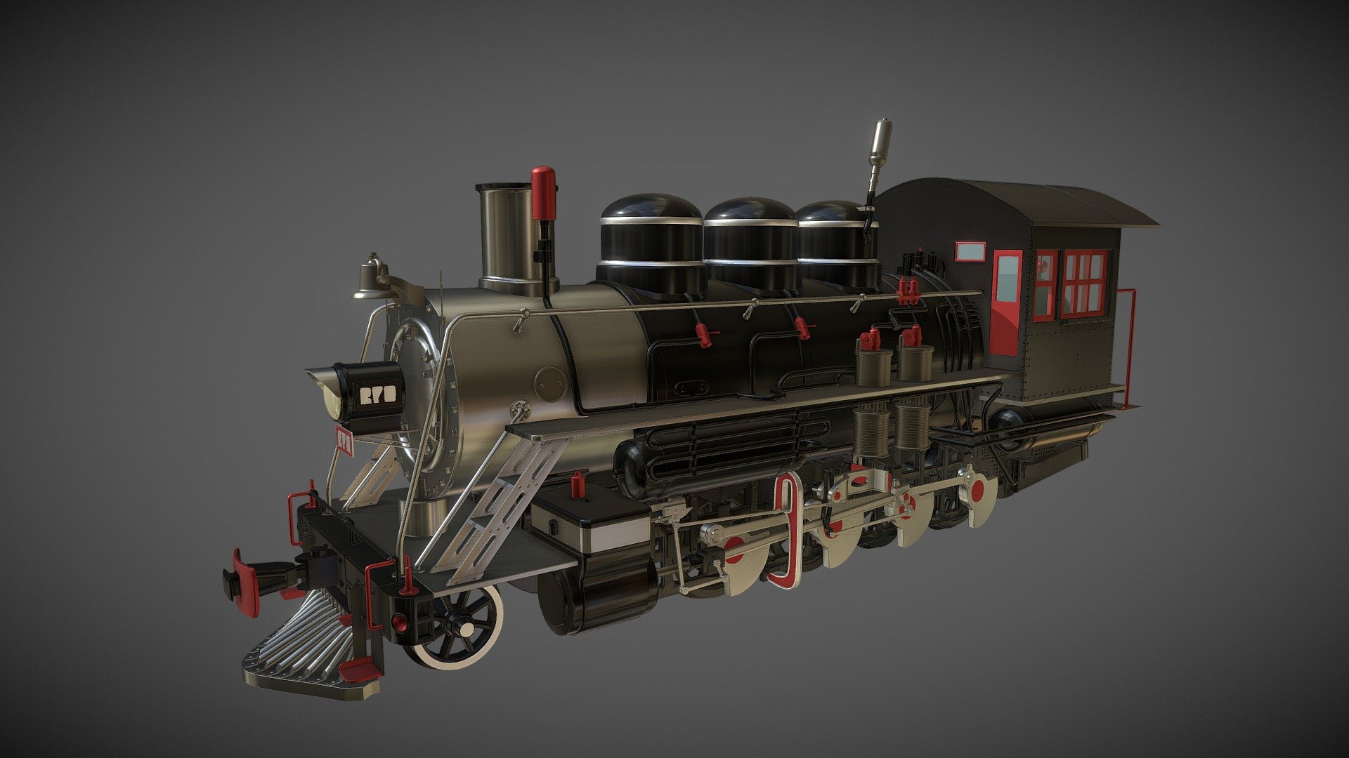 100-Train 3d Models Collection - deep3dsea
