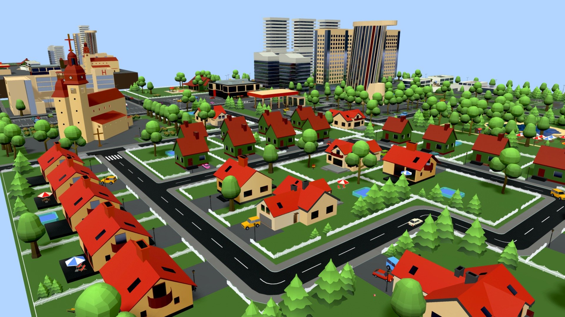100 CITY 3D MODELS COLLECTION - deep3dsea