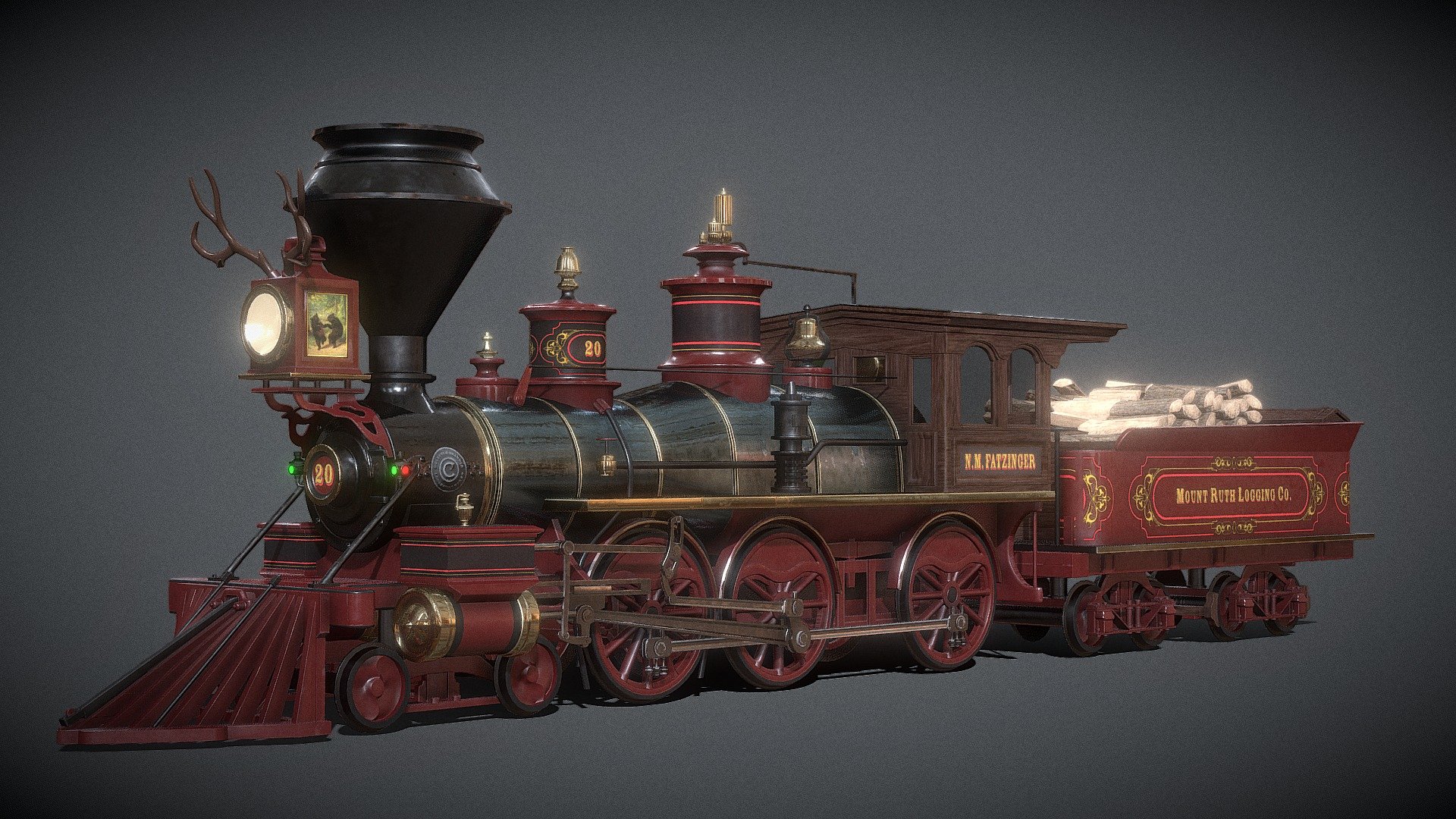 100-Train 3d Models Collection - deep3dsea