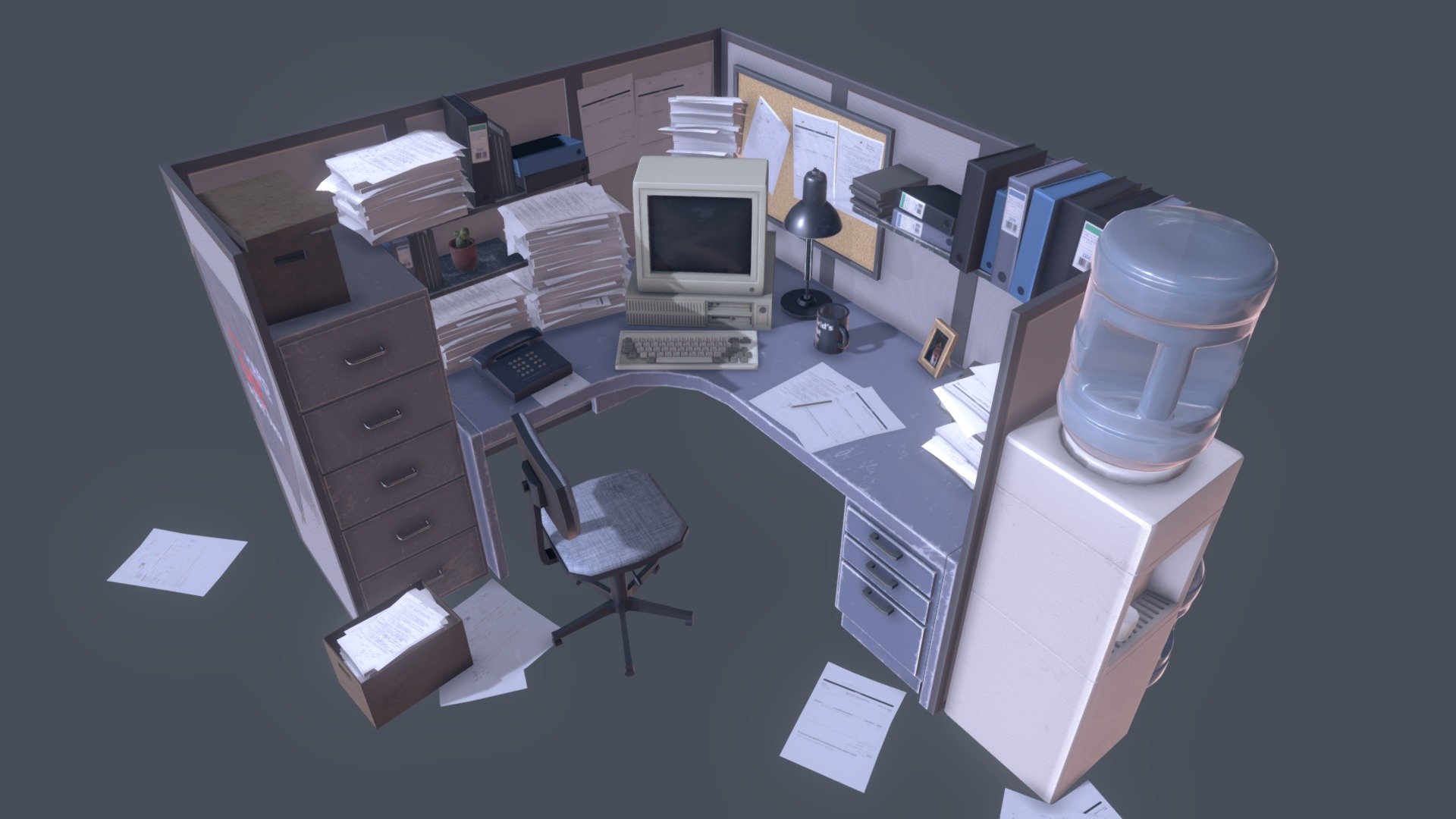 100-Office 3d Models Collection - deep3dsea