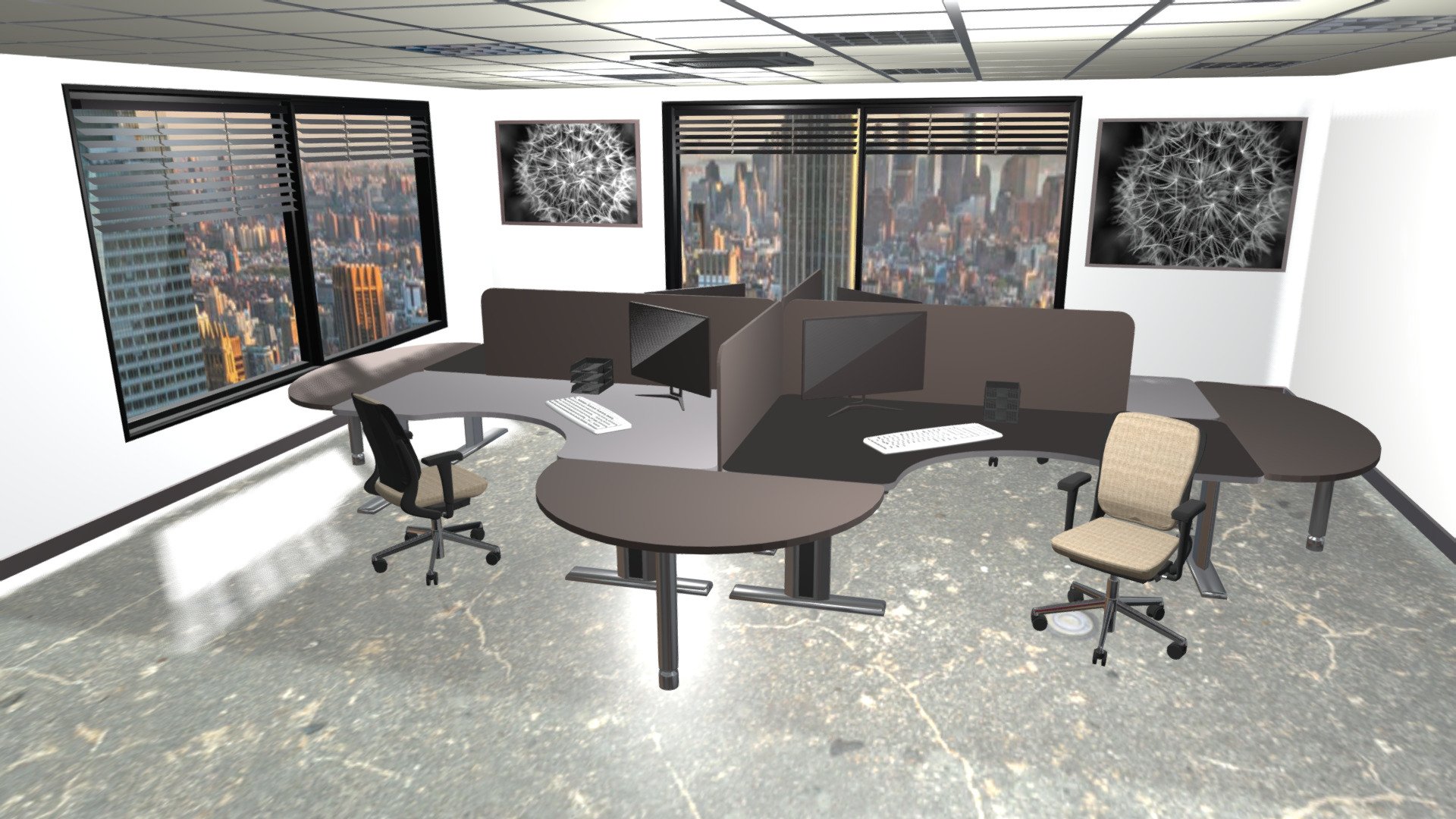 100-Office 3d Models Collection - deep3dsea