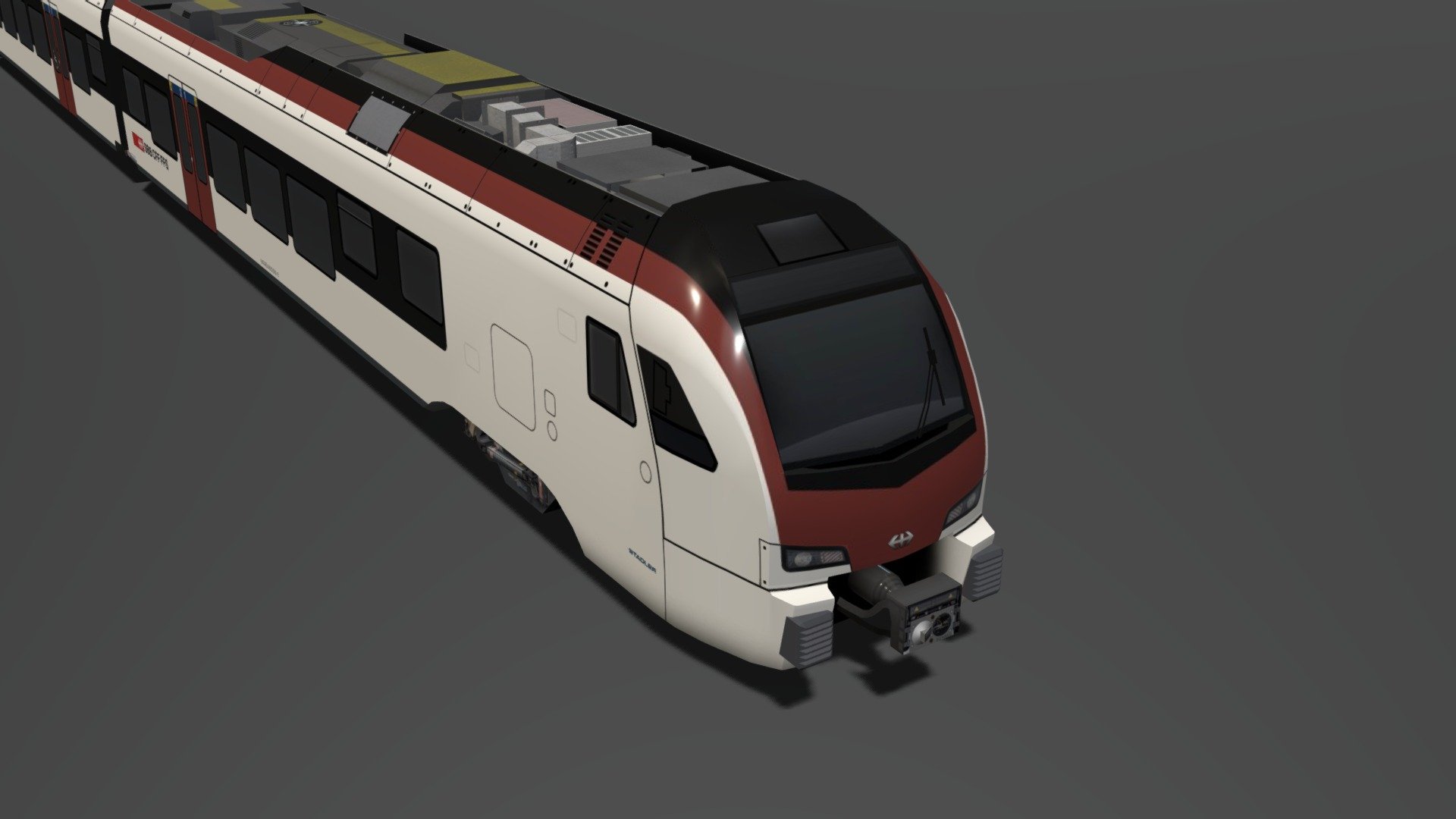 100-Train 3d Models Collection - deep3dsea