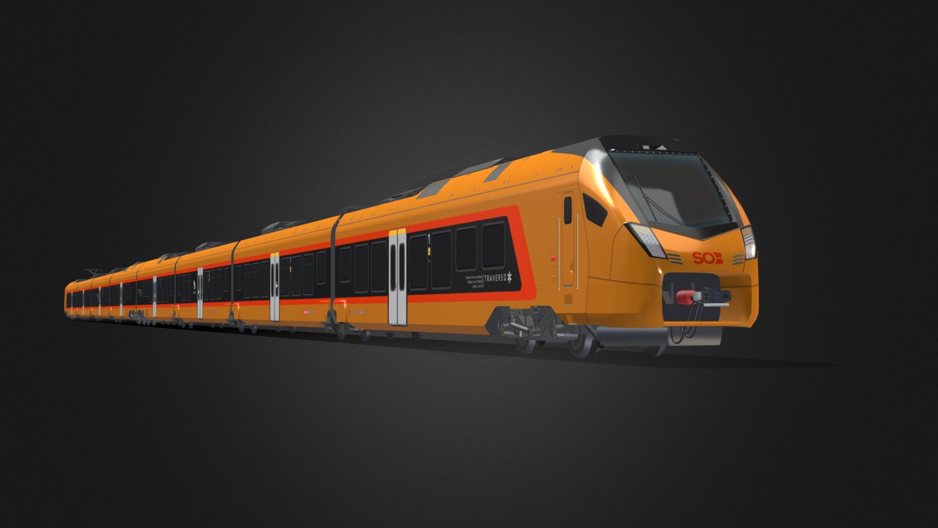 100-Train 3d Models Collection - deep3dsea