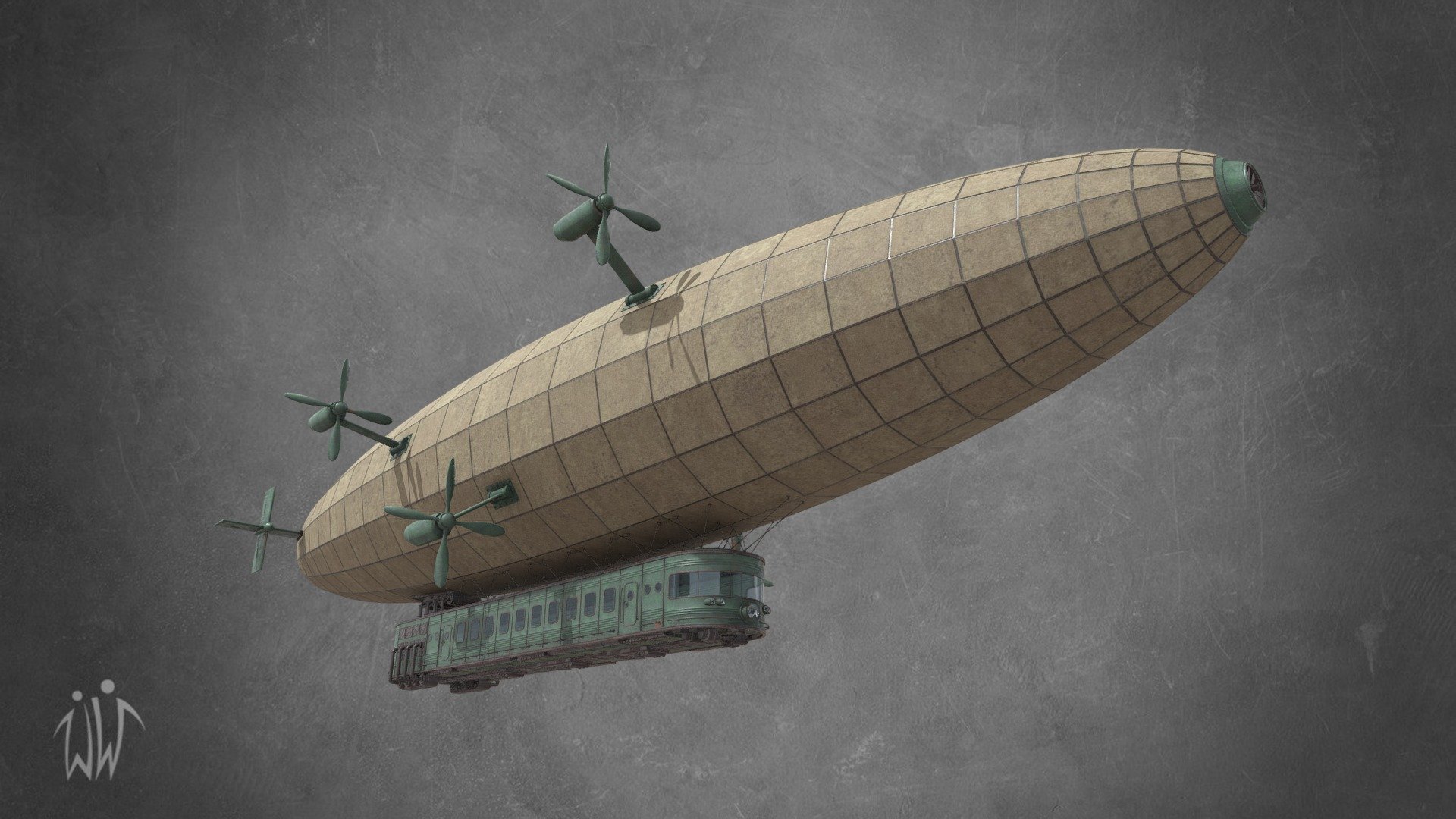 100-Futuristic-Cyberpunk -V5- 3d Models Collection - deep3dsea