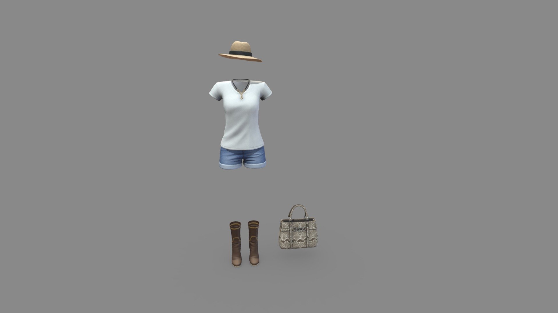 Download 100 Clothing V6 3d Models Collection 3D Model | Deep3DSea